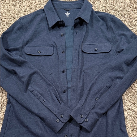 Western Rise | Shirts | Mens Navy Button Down Shirt | Poshmark